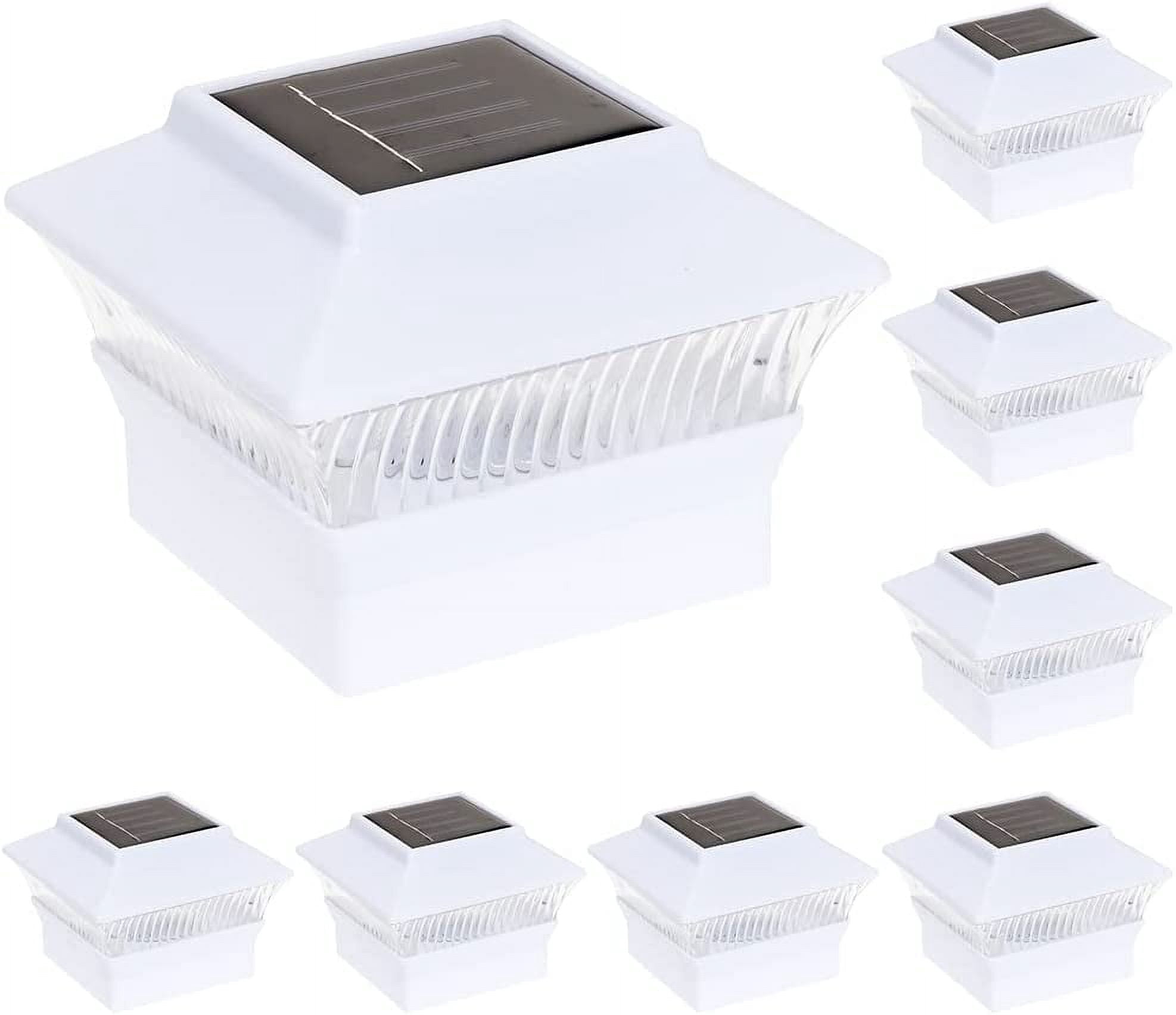 Standard Solar Post Cap Lights Fits 4x4 Wood, 4x4 & 5x5 PCV/Vinyl ...