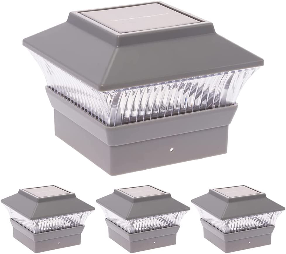 Standard Solar Post Cap Lights Fits 4x4 Wood, 4x4 & 5x5 PCV/Vinyl ...