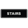 Standard Stairs Sign - Black - Medium 2-3/4" X 7" 2.5 X7" - Walmart.com