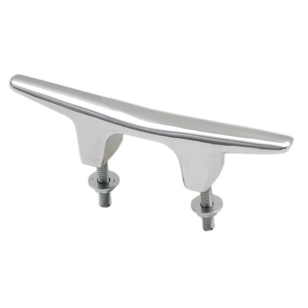 Boat Stud Mounted Cleat | 6 Inch Chrome Finish - Walmart.com