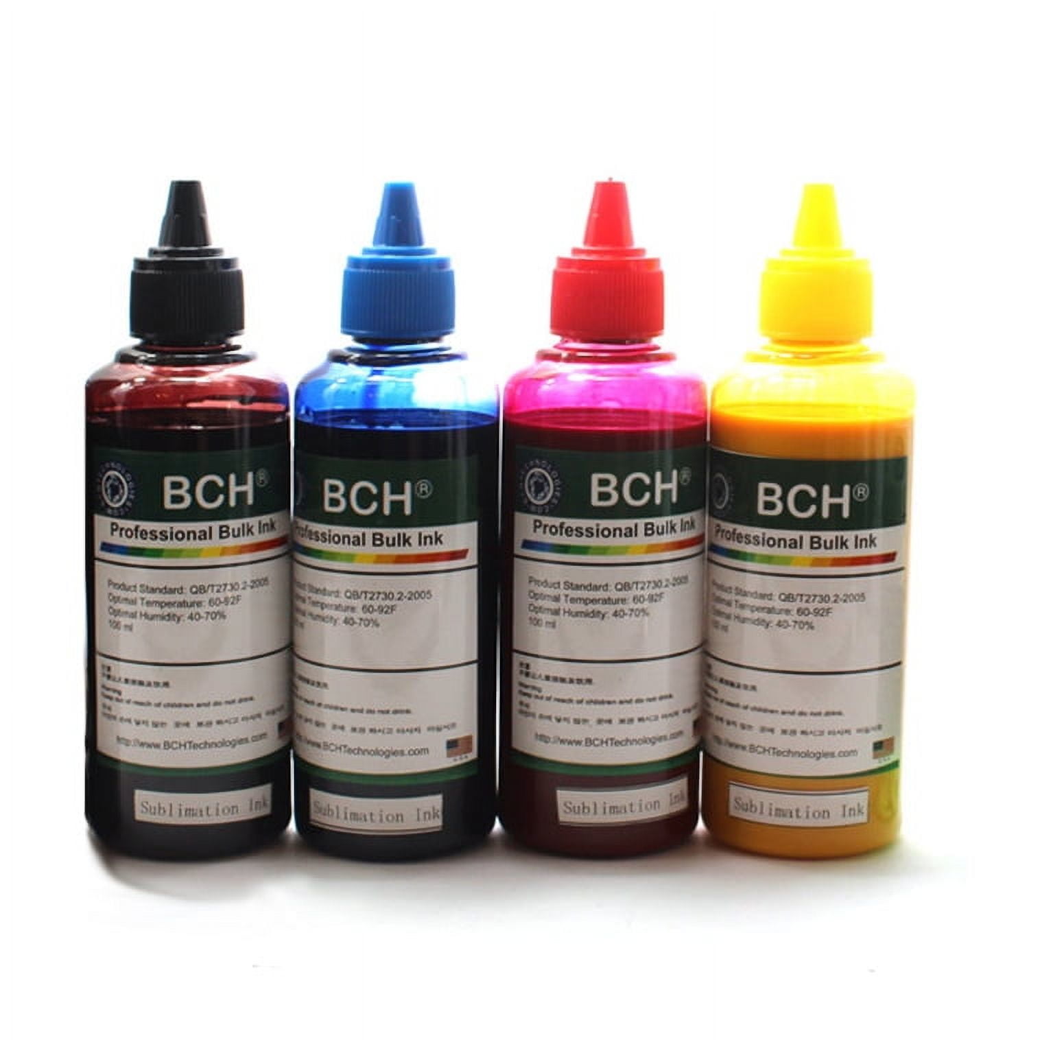 Epson Standard Sublimation Ink Refill 4-Color - High-Transfer, Fade ...