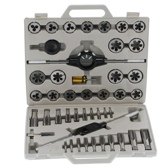 Standard Tap Die Set, Metric High Speed Steel Professional Threads Taps ...