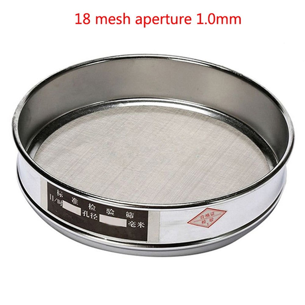 Standard Test Sieve With Stainless Steel 304 Mesh And Chrome Plated ...