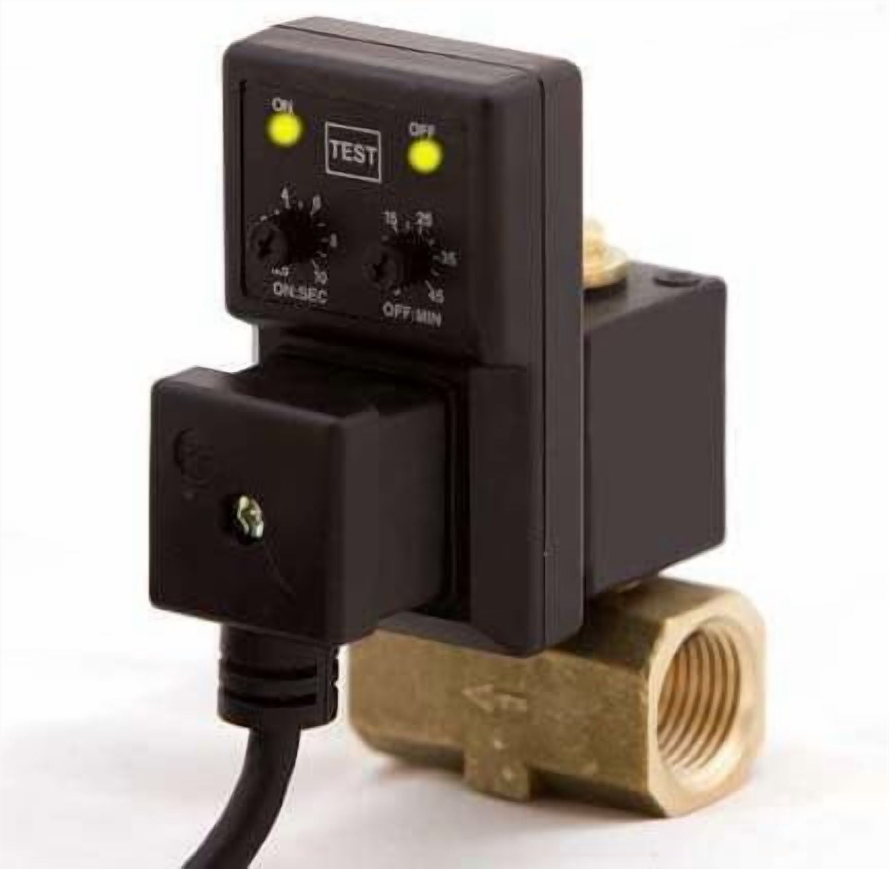 Standard Timer Drain 208-240V AC, IP65, 1/4" NPT, 3.2 mm Orifice ...