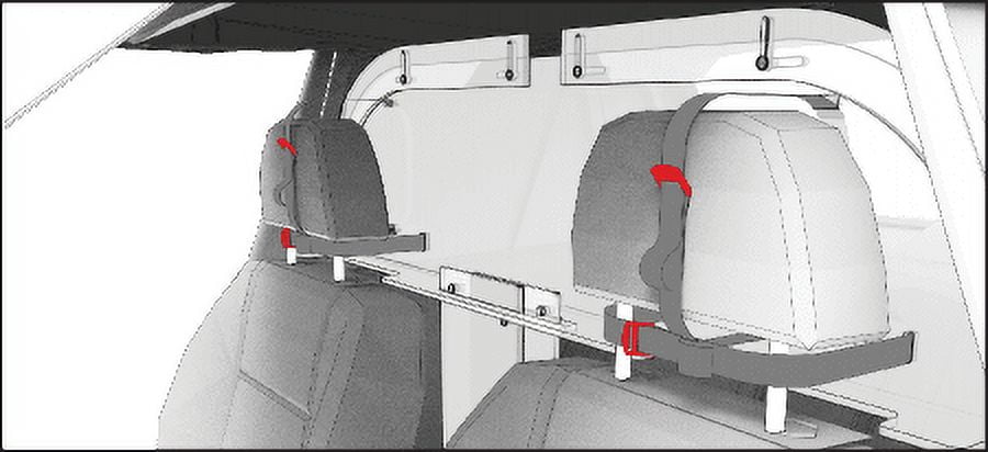 Standard Universal Vehicle Car Rideshare Safety Partition Bundle ...