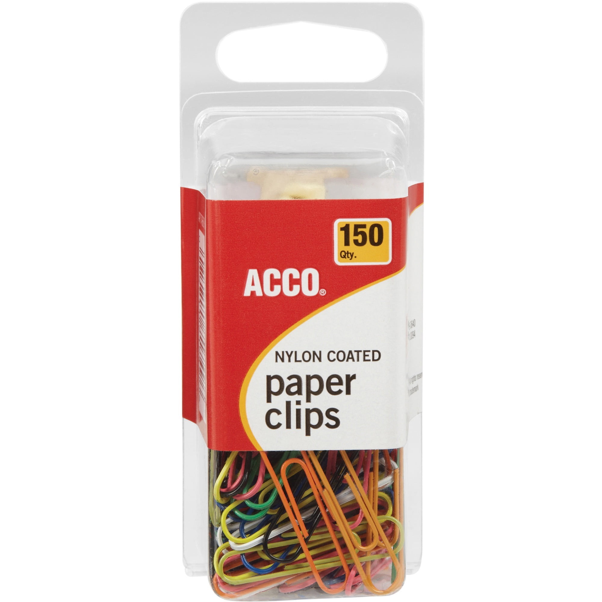 Standard Vinyl Coated Paper Clips - Walmart.com
