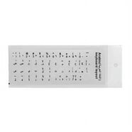HQRP English QWERTY Laminated Keyboard Stickers for All PC & Laptops ...