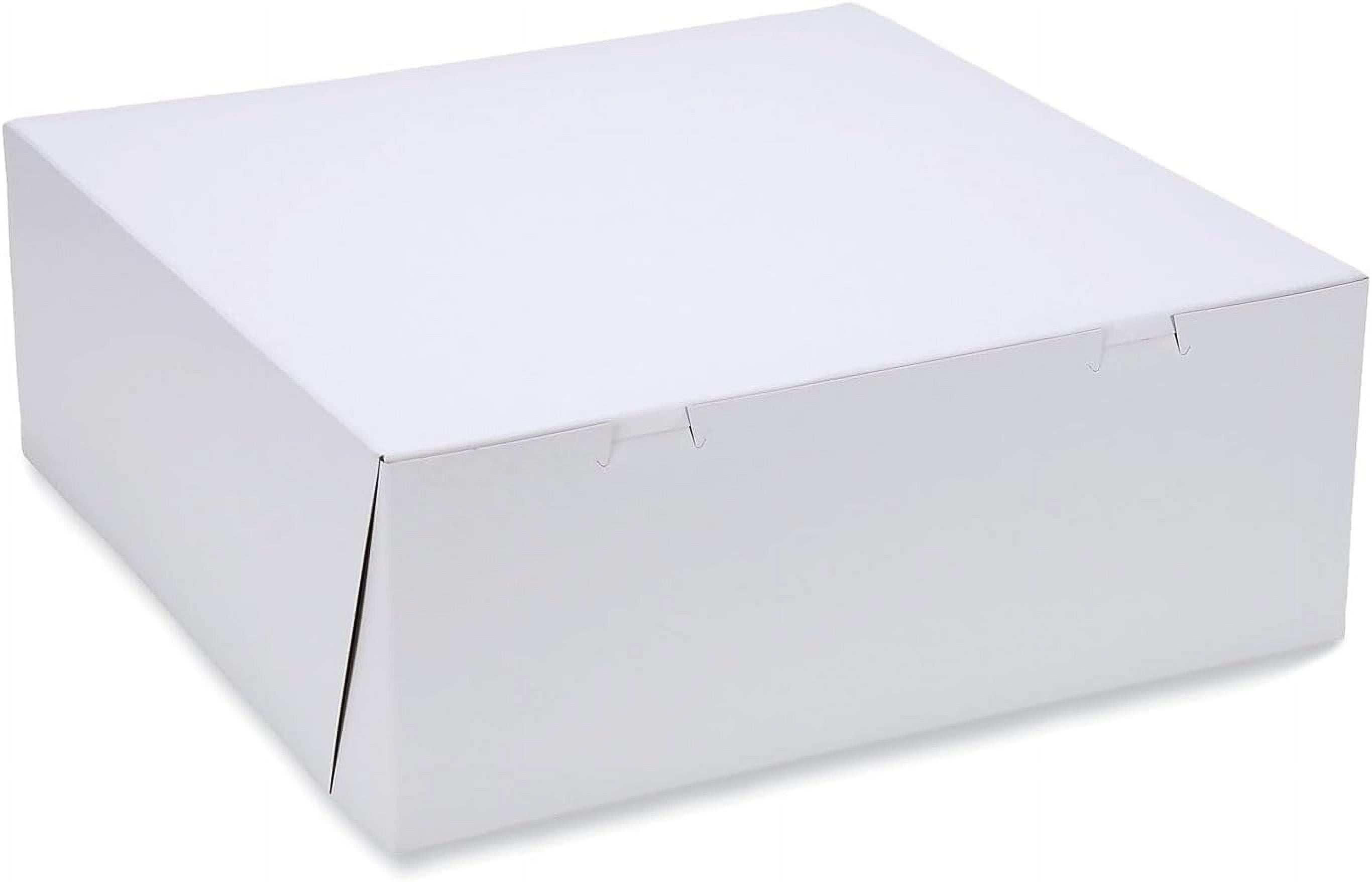 Standard White Bakery Boxes 16X16X6, 50 Count - Walmart.com