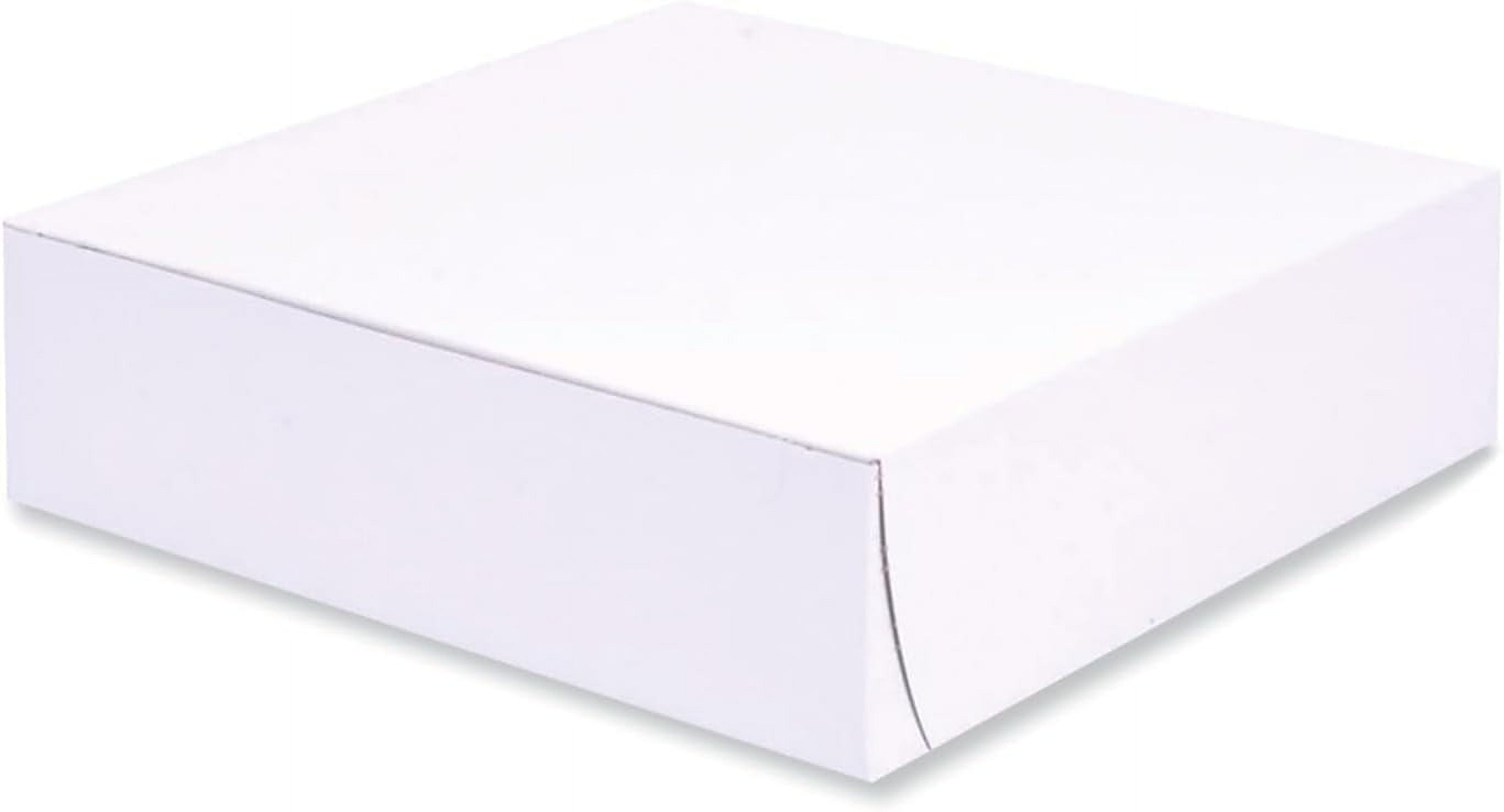 Standard White Bakery Boxes 9X9X2-1/2, 250 Count - Walmart.com