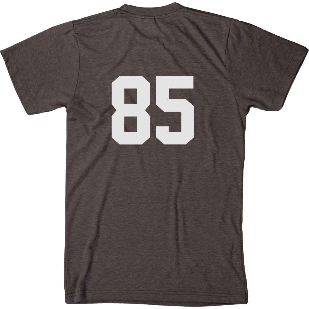 Standard White Jersey Number 85 Men's Modern Fit T-Shirt - Walmart.com