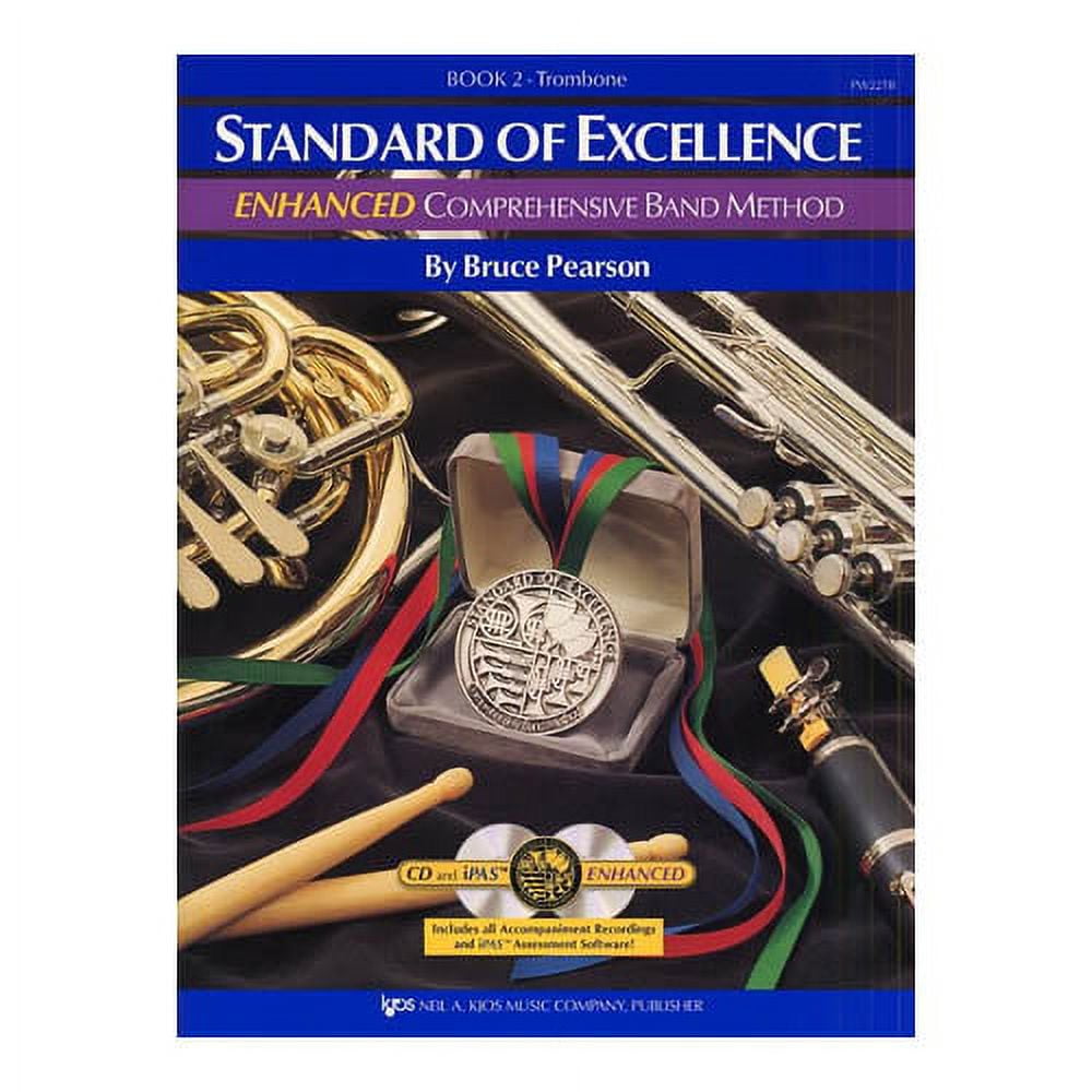 Standard of Excellence Enhanced Book 2 Trombone - Walmart.com