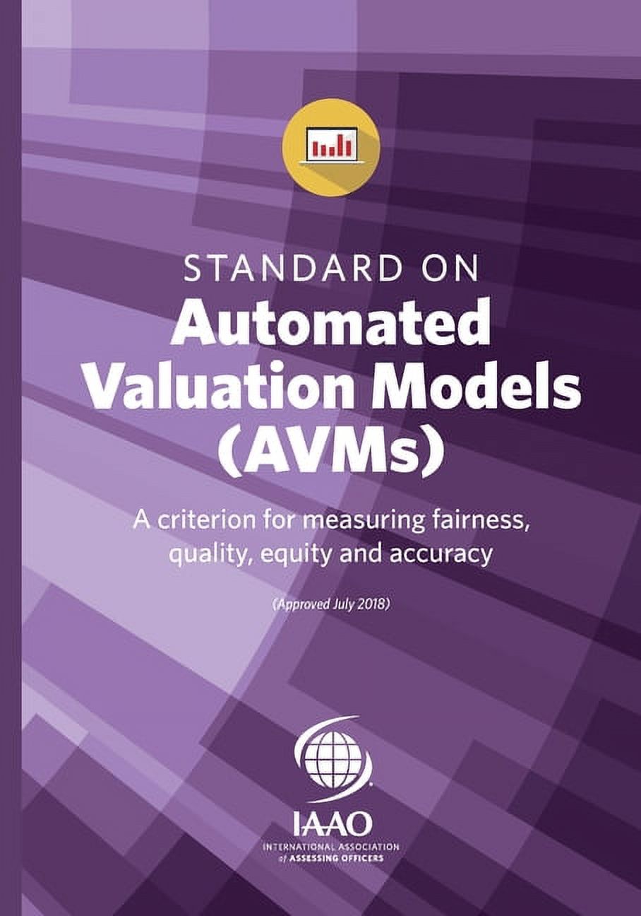 Standard on Automated Valuation Models (AVMs) (IAAO Technical Standards) - Walmart.com