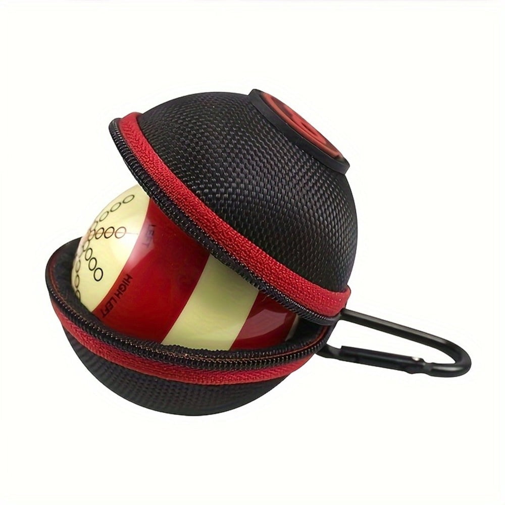 Standard-sized billiards training cue balls, red and white 57.2mm ...