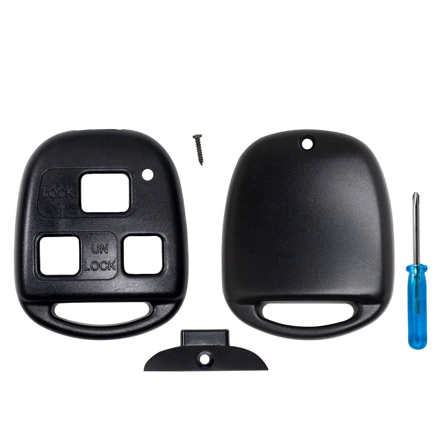 StandardAutoPart Car Keyless entry 3 button remote key shell Compatible ...