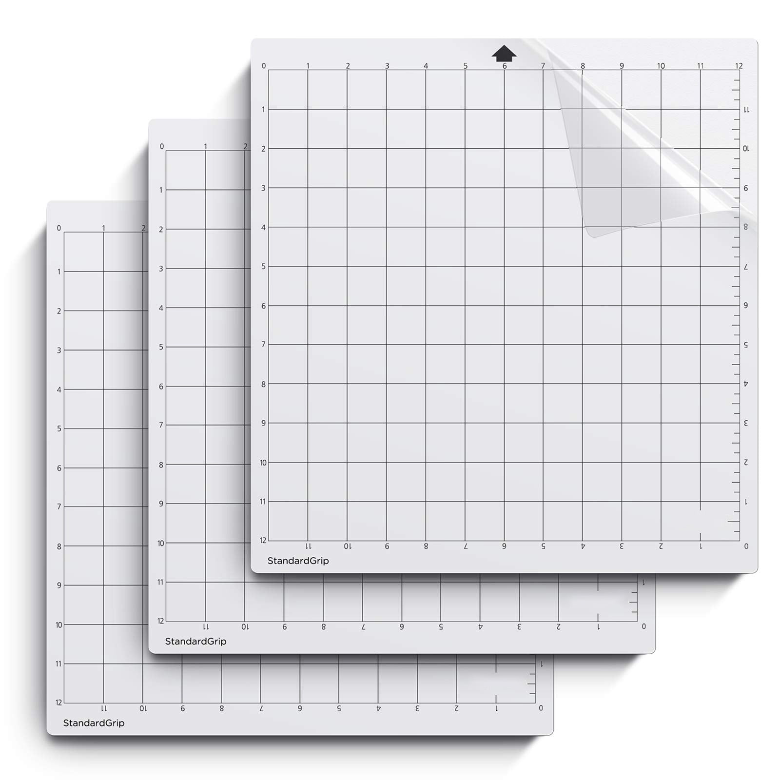 StandardGrip Sticky Cutting Mat for Silhouette Cameo 4 3 2 1, 12x12 ...