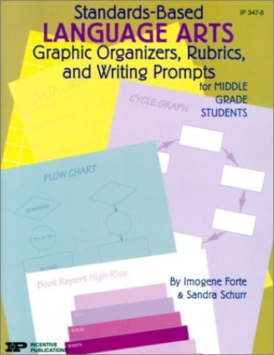 Pre-Owned Standards-Based Language Arts: Graphic Organizers, Rubrics ...