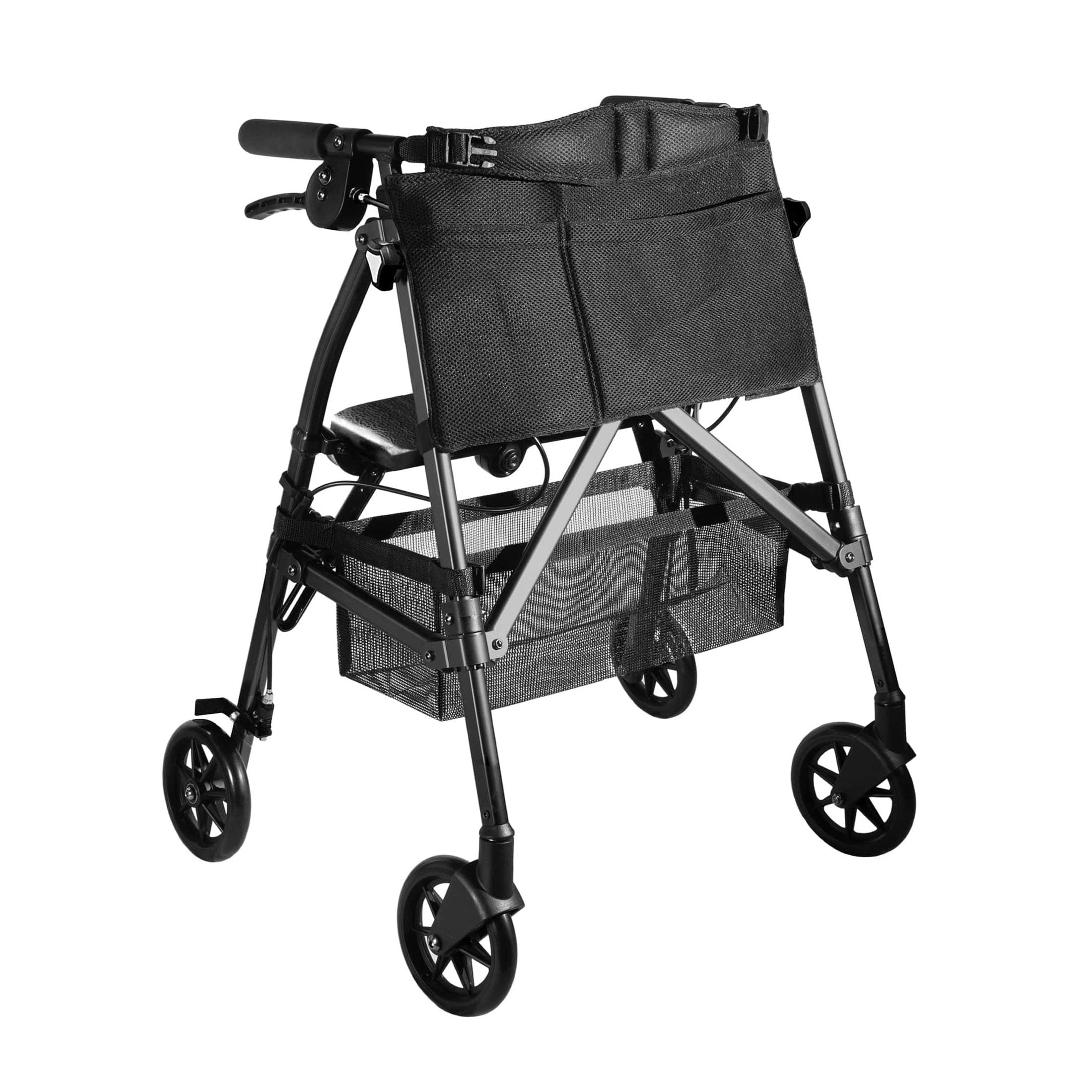 Stander Wonder Rollator Plus Short, Lightweight Junior Folding Walker ...
