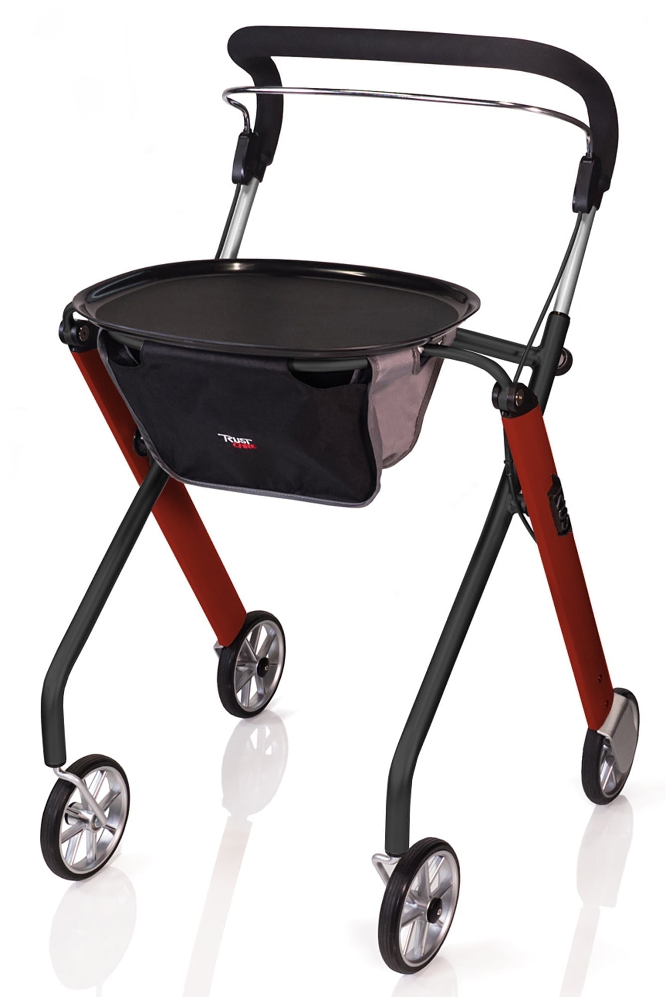Stander Let's Go Rollator, Indoor Rolling Walker with Four Wheels and ...