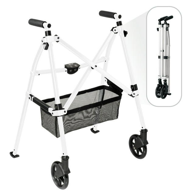 Stander EZ Fold-N-Go Walker, Lightweight Foldable Aluminum Walker for ...