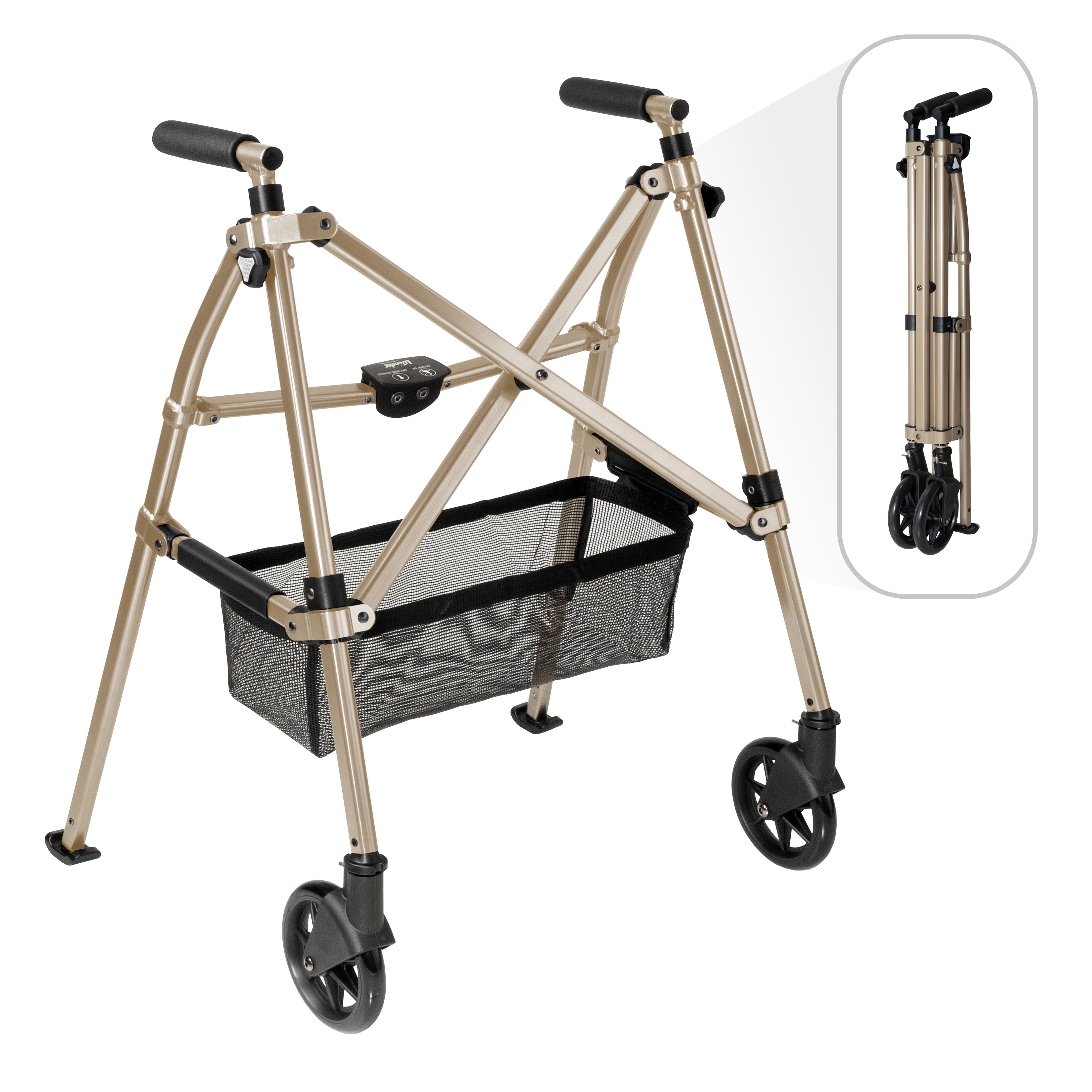 Stander Wonder Walker Plus Short, Junior Lightweight Folding Rolling ...