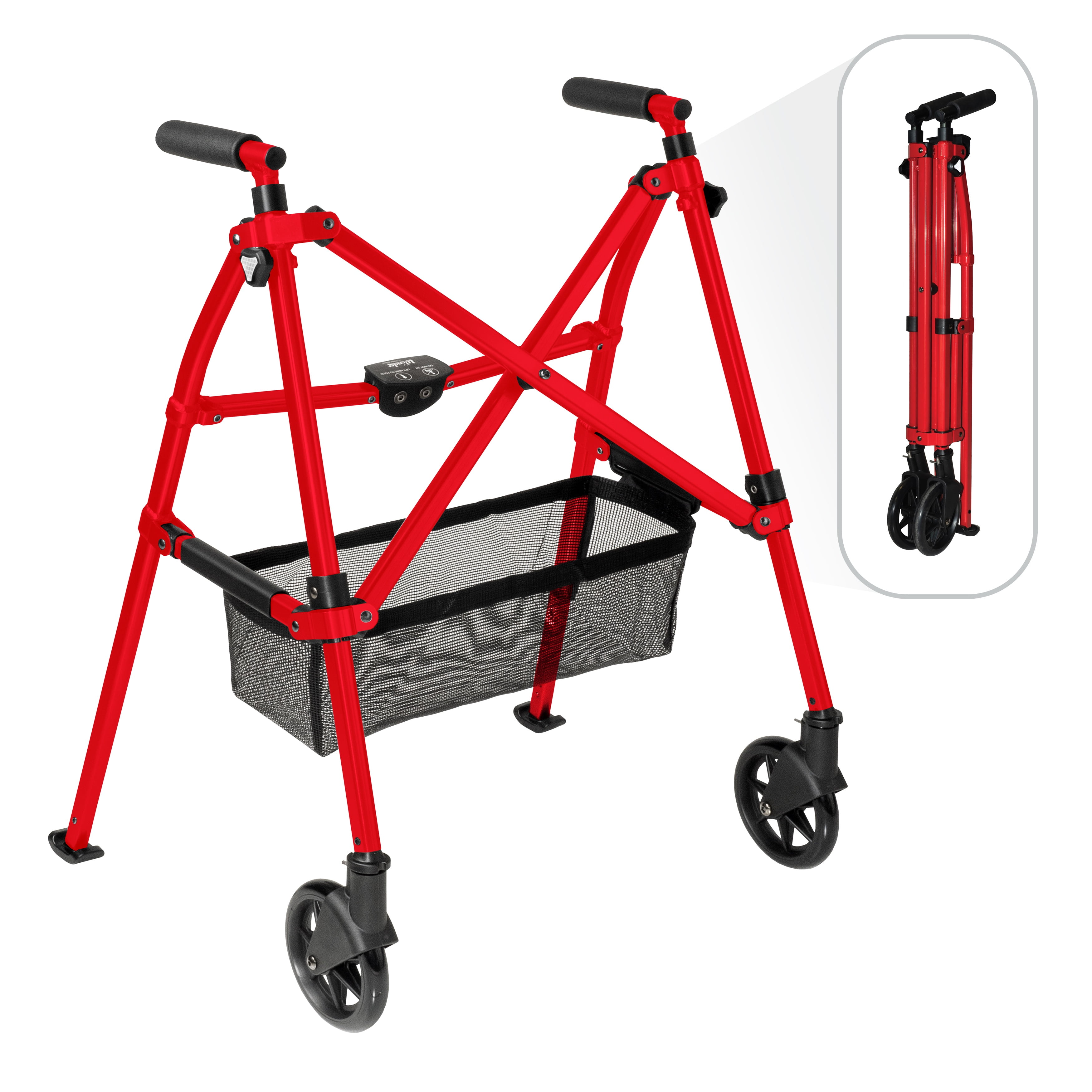 Stander Wonder Walker Plus Short, Junior Lightweight Folding Rolling ...