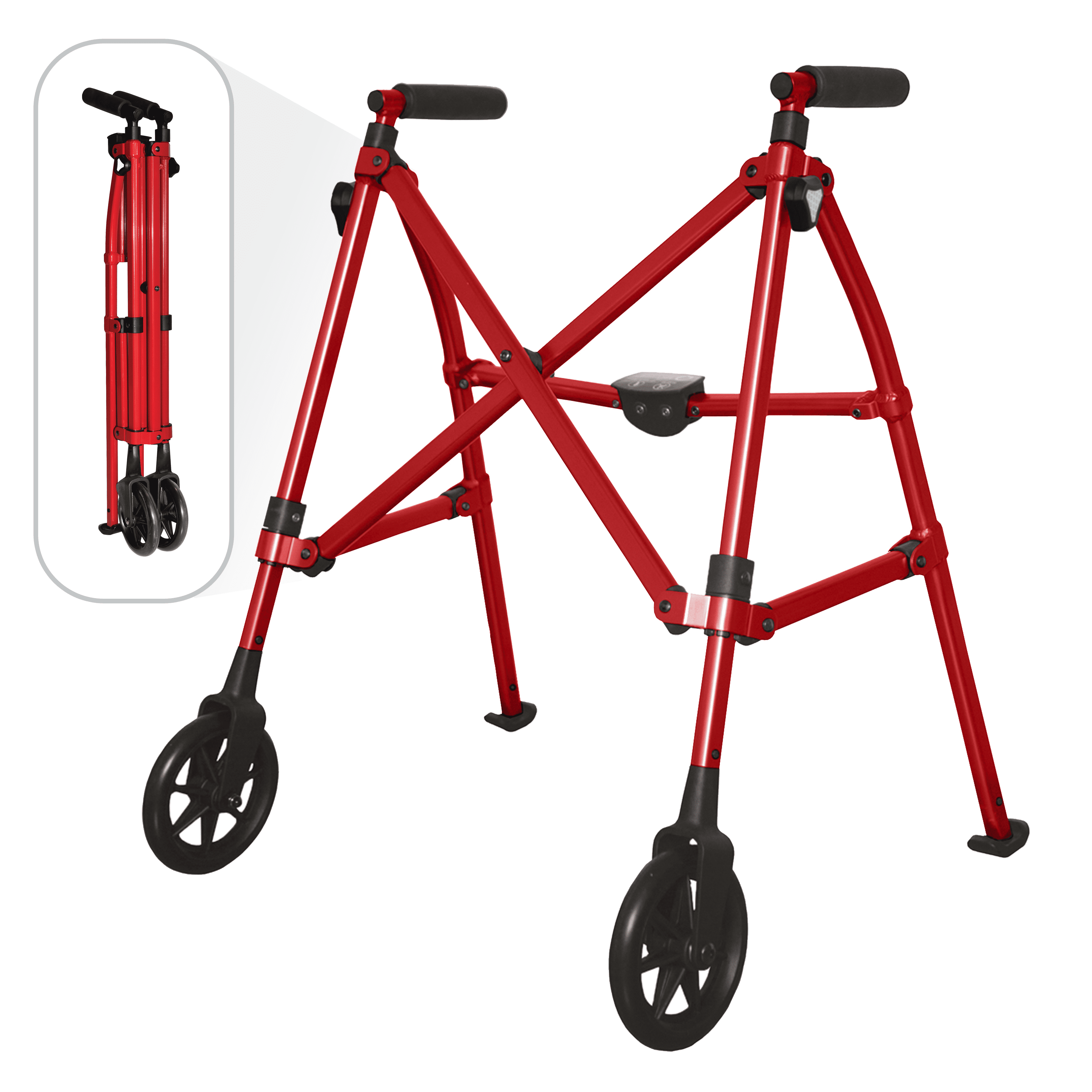 Stander Wonder Walker Short, Lightweight Folding Space Saver Walker for ...