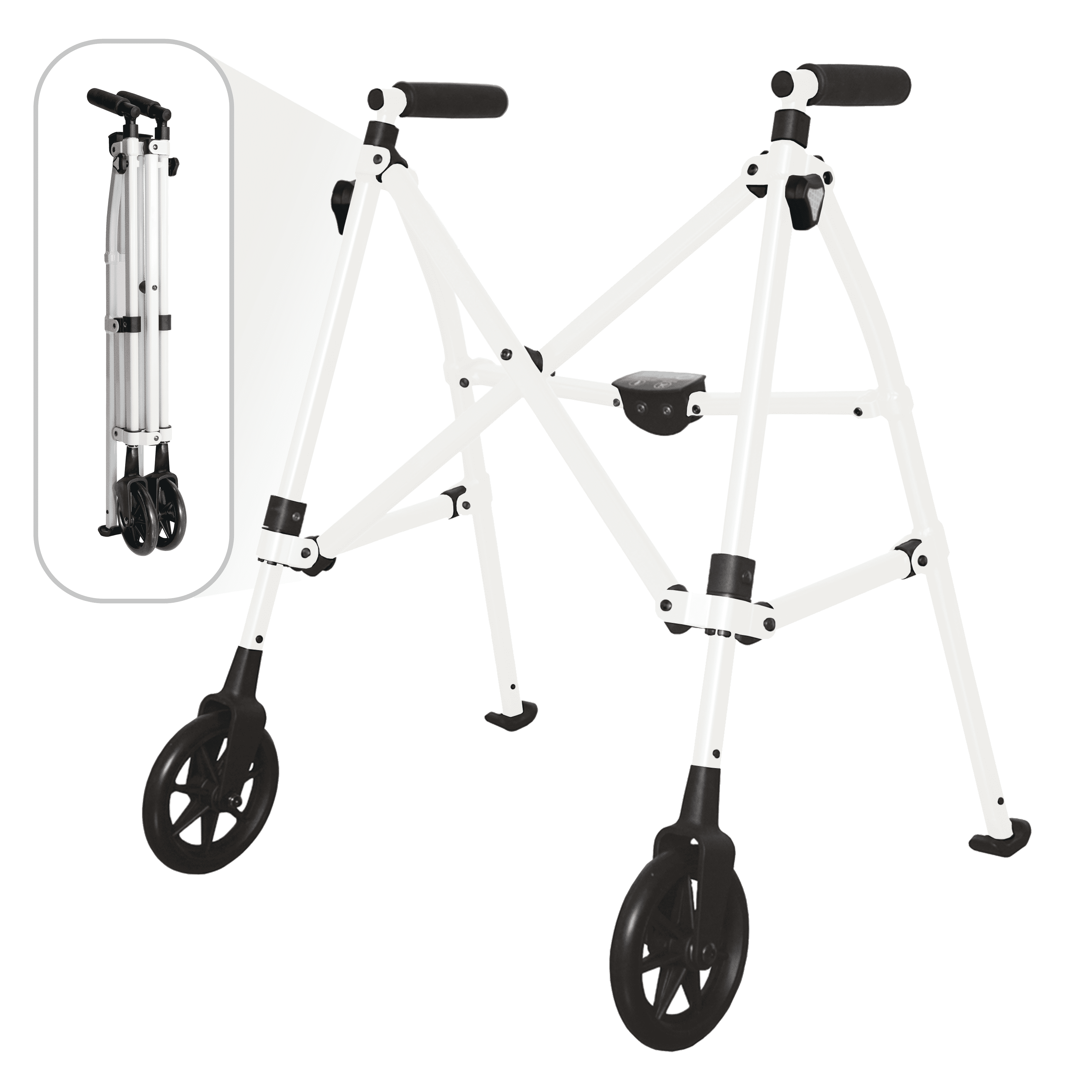 Stander Wonder Walker Short, Lightweight Folding Space Saver Walker for ...