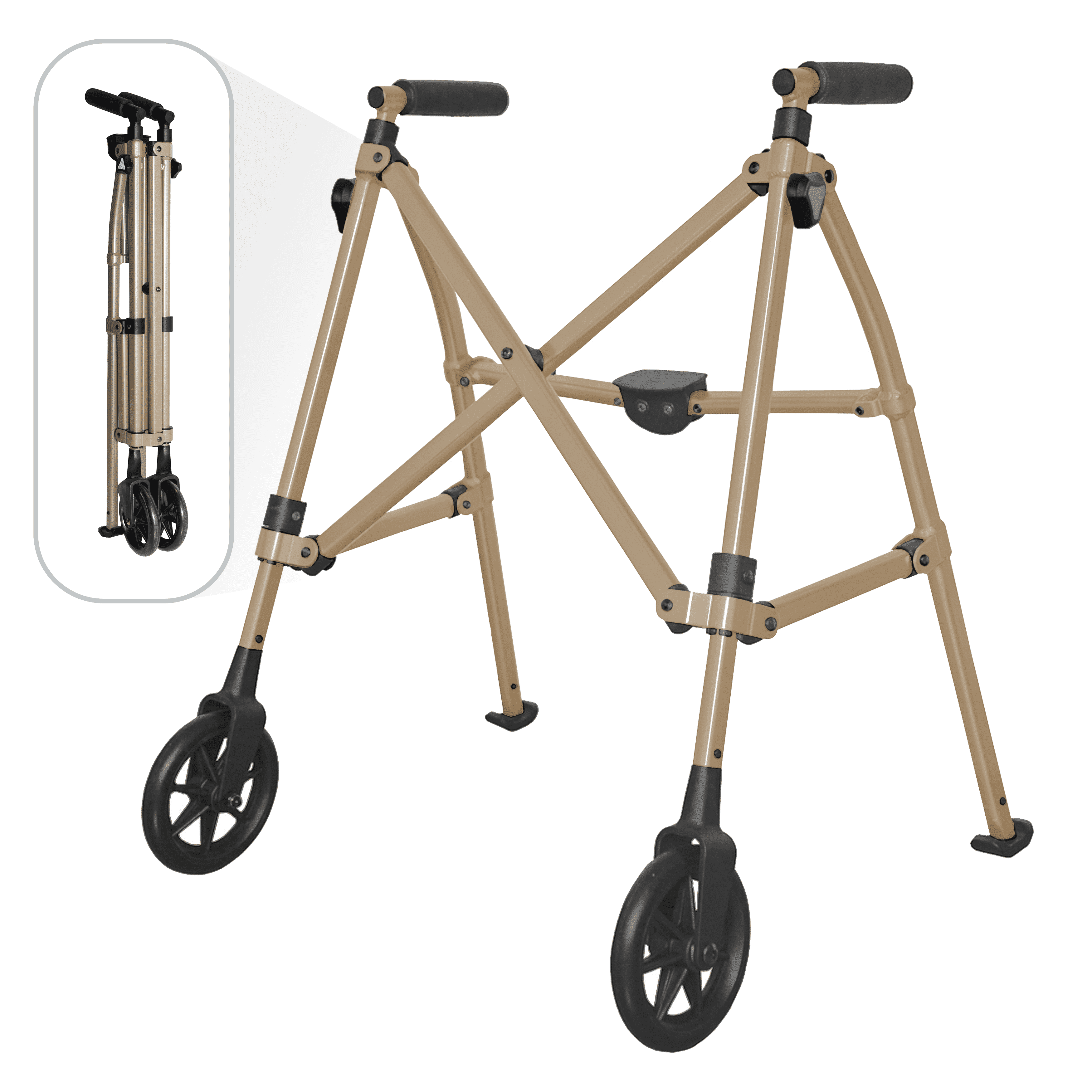 Stander Space Saver Walker Short, Lightweight Folding Walker for ...