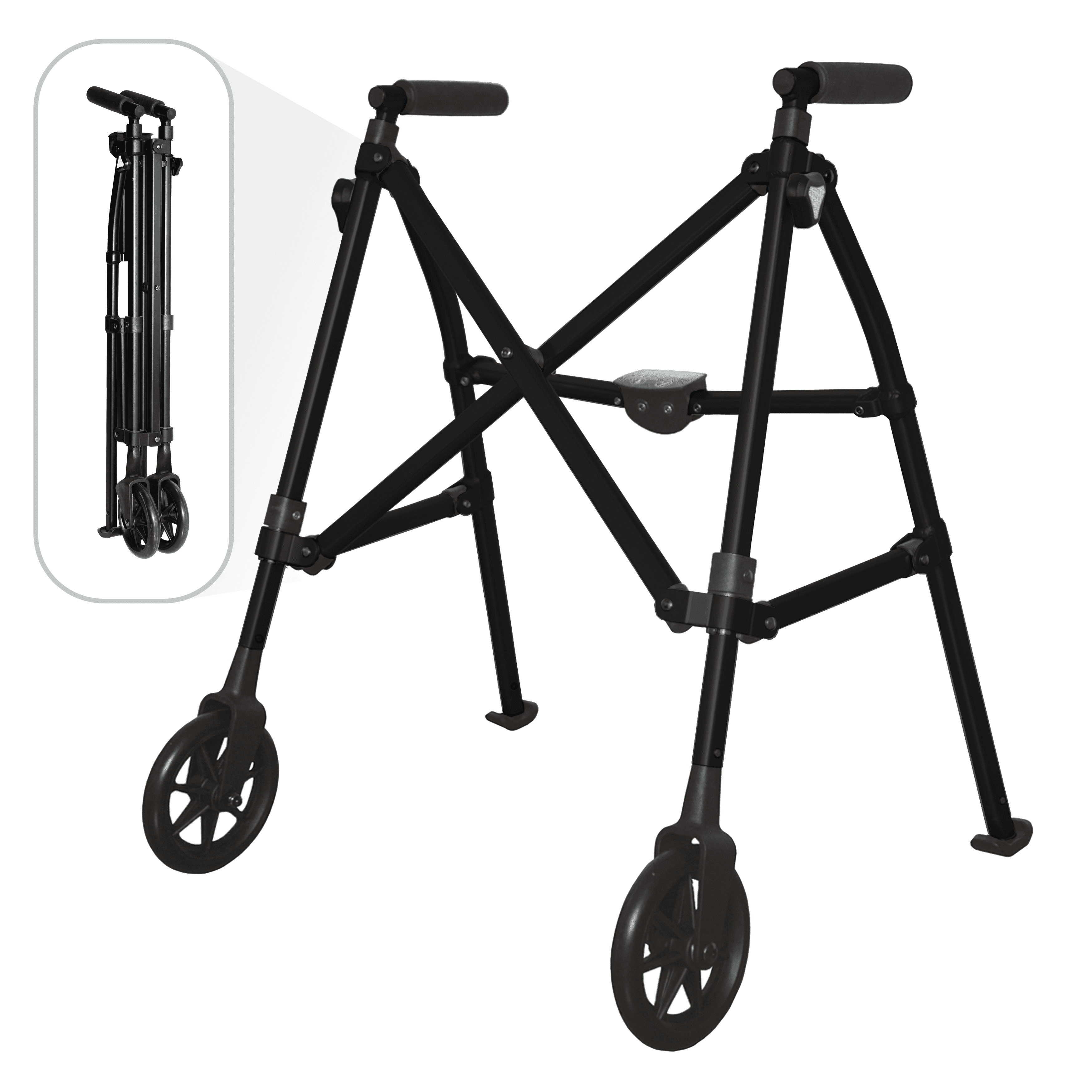 Stander Space Saver Walker Short, Lightweight Folding Walker for ...