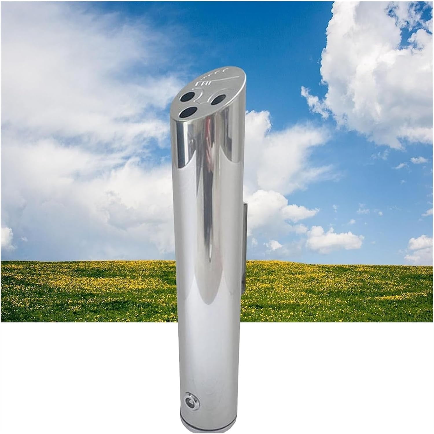 Standing Ashtray Floor Standing Ash Tray Wall Mounted Cigarette Bin ...
