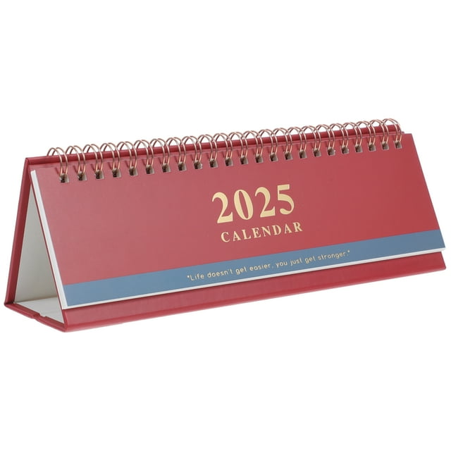 Standing Calendar Desk Stand Up Calendar Long Desk Calendar Office ...