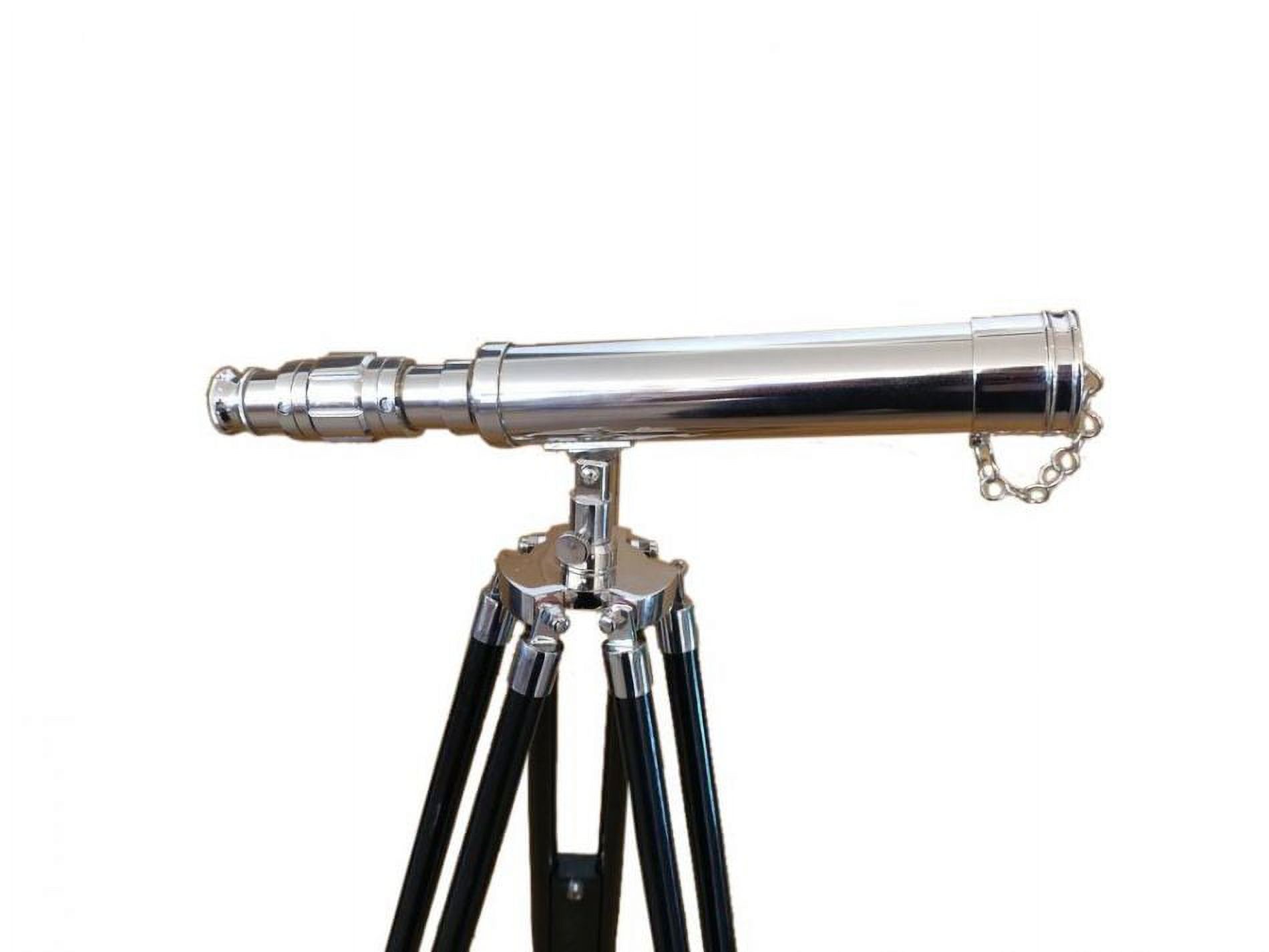 Standing Chrome Harbor Master Telescope 30"" - Walmart.com