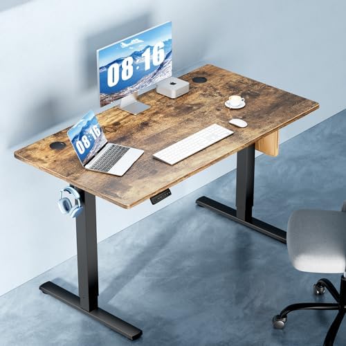 Standing Computer Desk, Office Table Adjustable Height, Lift ...