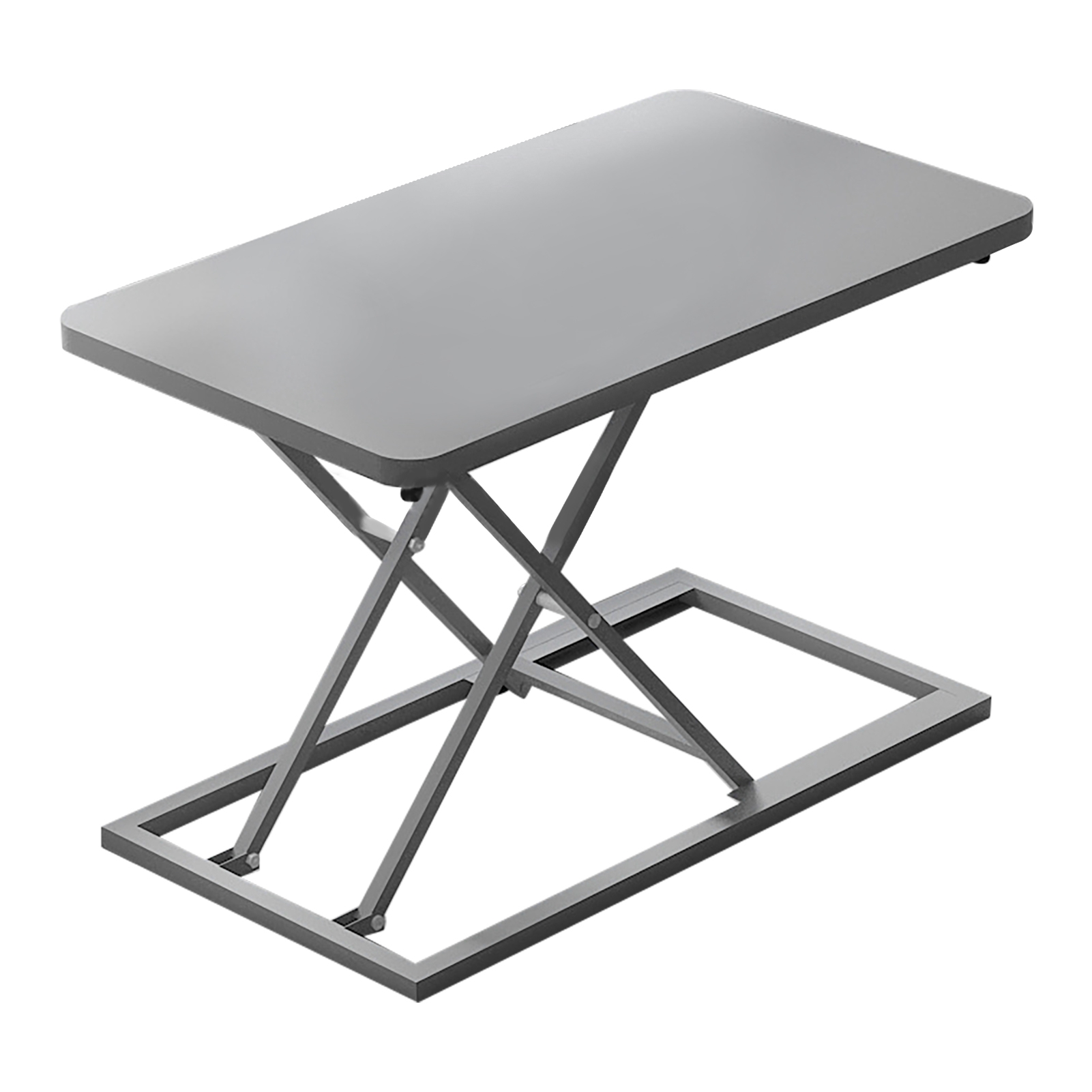Standing Computer Lift Table 7 Gears Folding Laptop Desk Elevating ...