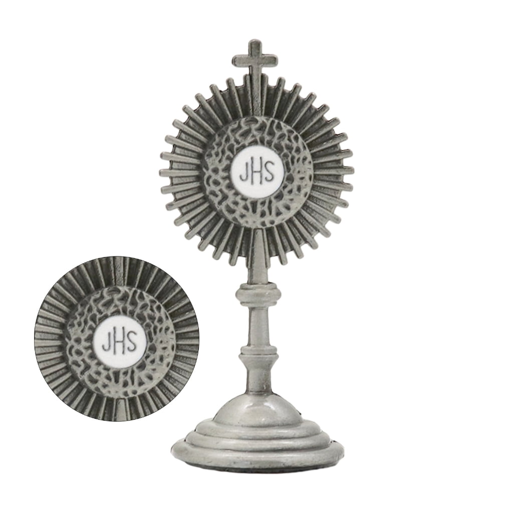 Standing Crucifix Catholic Figurine Cross Statue for Home Decor Chapel ...