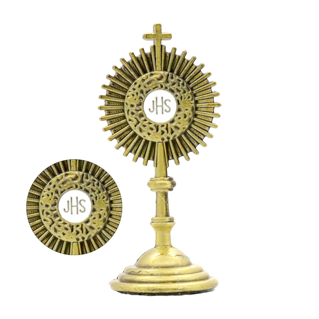 Standing Crucifix Catholic Figurine Cross Statue for Home Decor Chapel ...