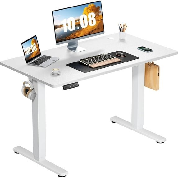 Standing Desk Adjustable Height, 40x24 Inch Sit Stand Up Office Desks ...