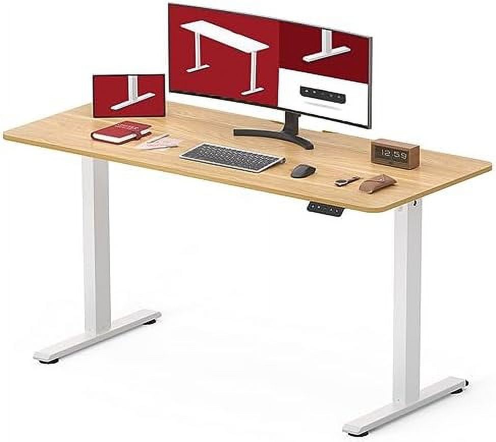 Standing Desk Adjustable Height 43x24 Inch Stand up Desk for Home ...