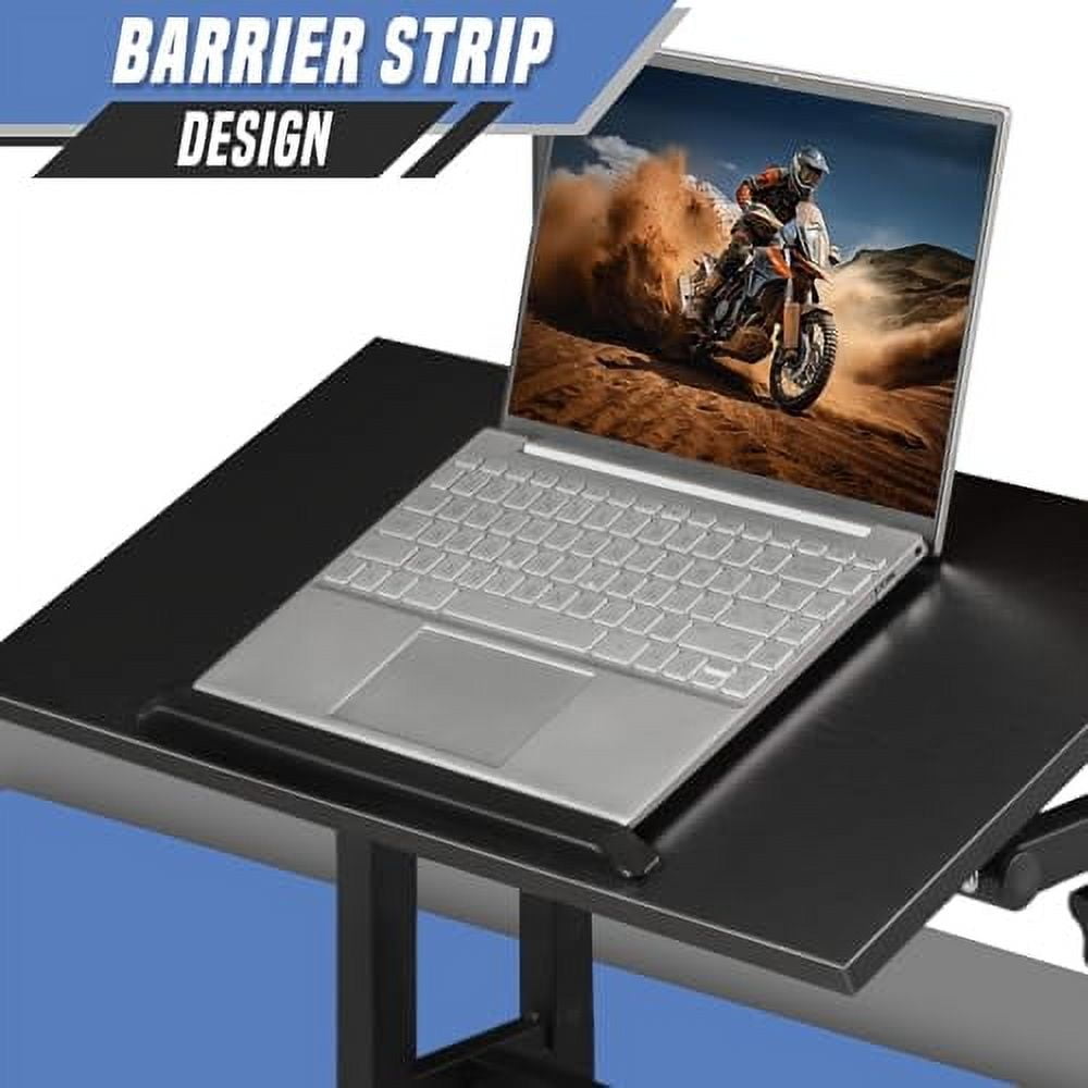 Standing Desk Adjustable Height and Angle, Computer Laptop Workstation ...