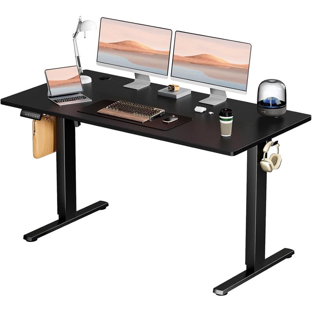 Standing Desk, Adjustable Height Electric Sit Stand Up Down Computer ...