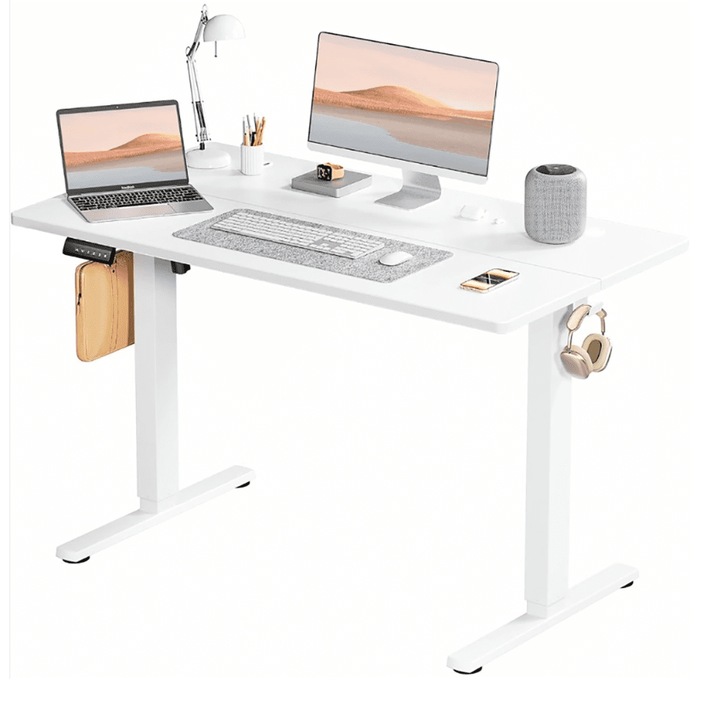 Standing Desk, Adjustable Height Electric Sit Stand Up Down Computer ...