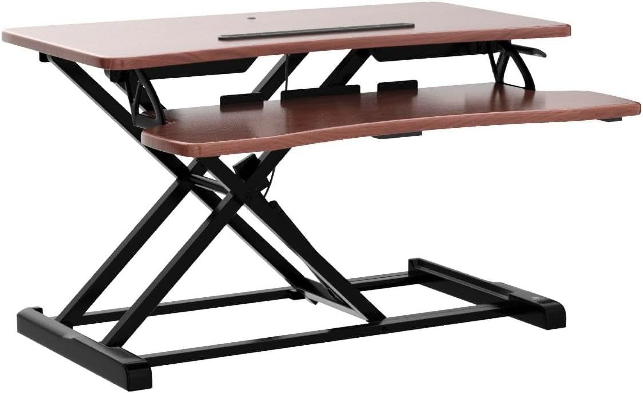 Standing Desk Converter - 32 Inch Adjustable Sit to Stand Up Desk ...