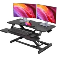 Quartet Adjustable Height Desktop Glass Monitor Riser with Dry-Erase ...