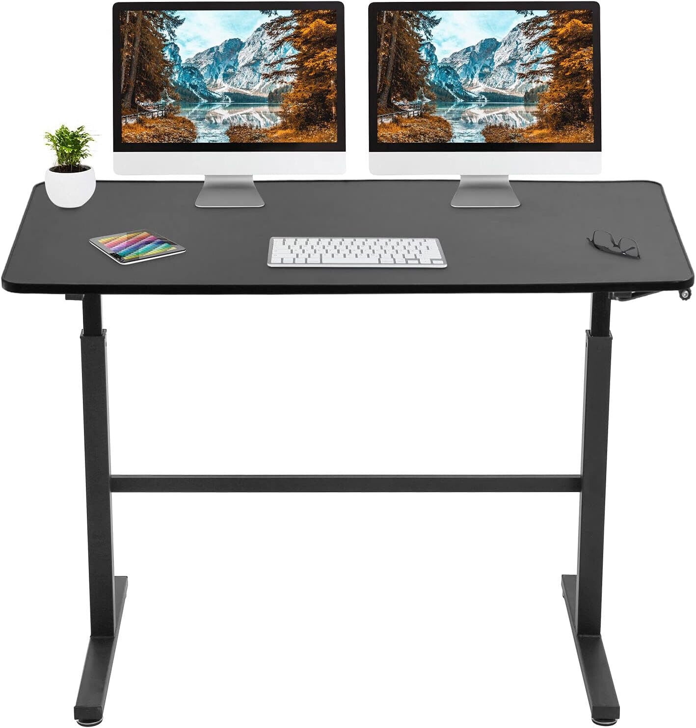 Standing Desk Converter Height Adjustable Desk Computer Workstation ...
