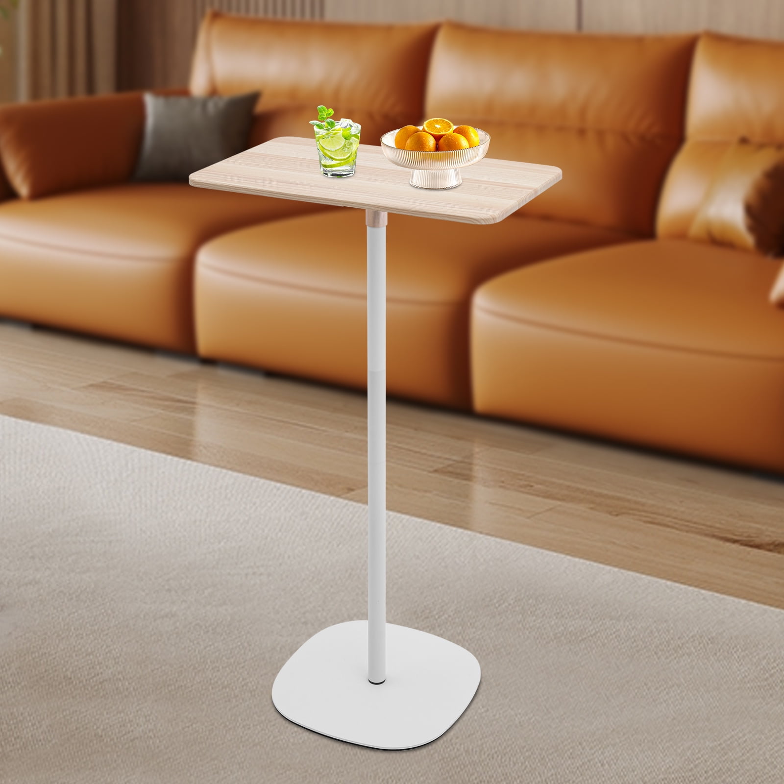 Standing Desk Portable Rectangular Pedestal Table Laptop Stand Mobile ...