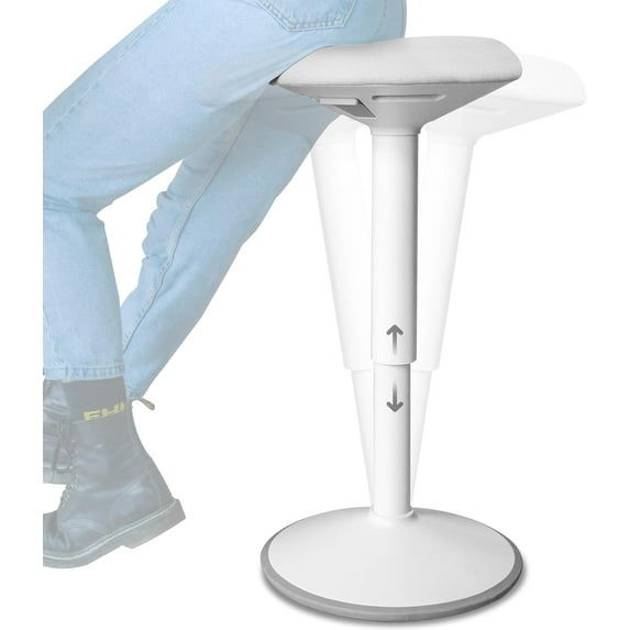 Standing Desk Stool Chair Height Adjustable Stool inch for Office and ...