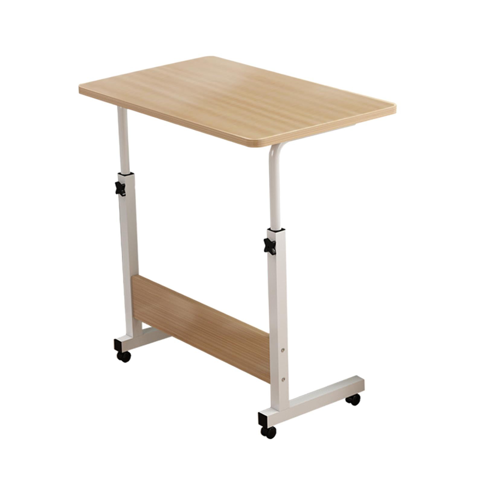 Standing Desk Work Desk Mobile Laptop Desk with Wheels Table for Study ...