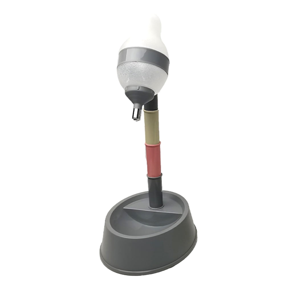 Standing Drinking Bowl for Dog Water Dispenser Space Saving Adjustable ...