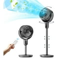 Standing Fan For Bedroom, Pedestal Fan With Remote 20-43" Adjustable ...