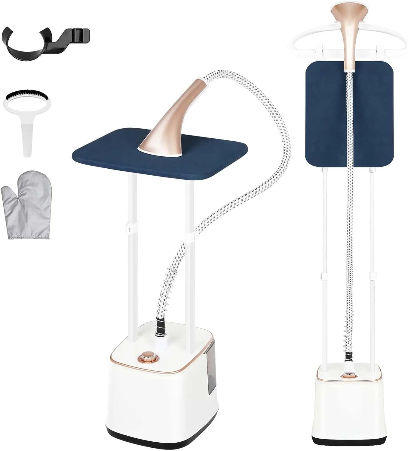 Standing Garment Steamer, 2000W Powerful Steamer for Clothes, 10 Steam ...